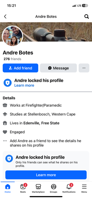 Andre Botes scammed me on facebook - Page 3 - Fraud Alert - Bike Hub